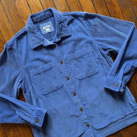 L.L. Bean | Jackets & Coats | Ll Bean Corduroy Shirt Jacket Shacket ...